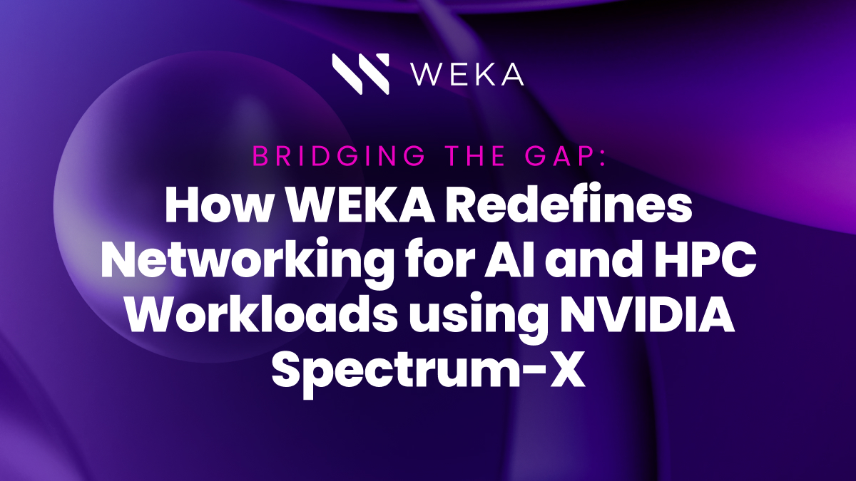 Ultra Fast Data Platform That’s Redefining Performance Efficiency - WEKA
