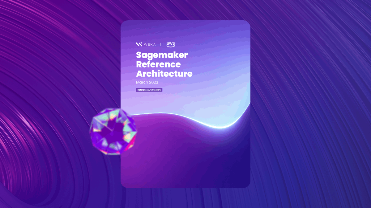 Sagemaker Reference Architecture Weka