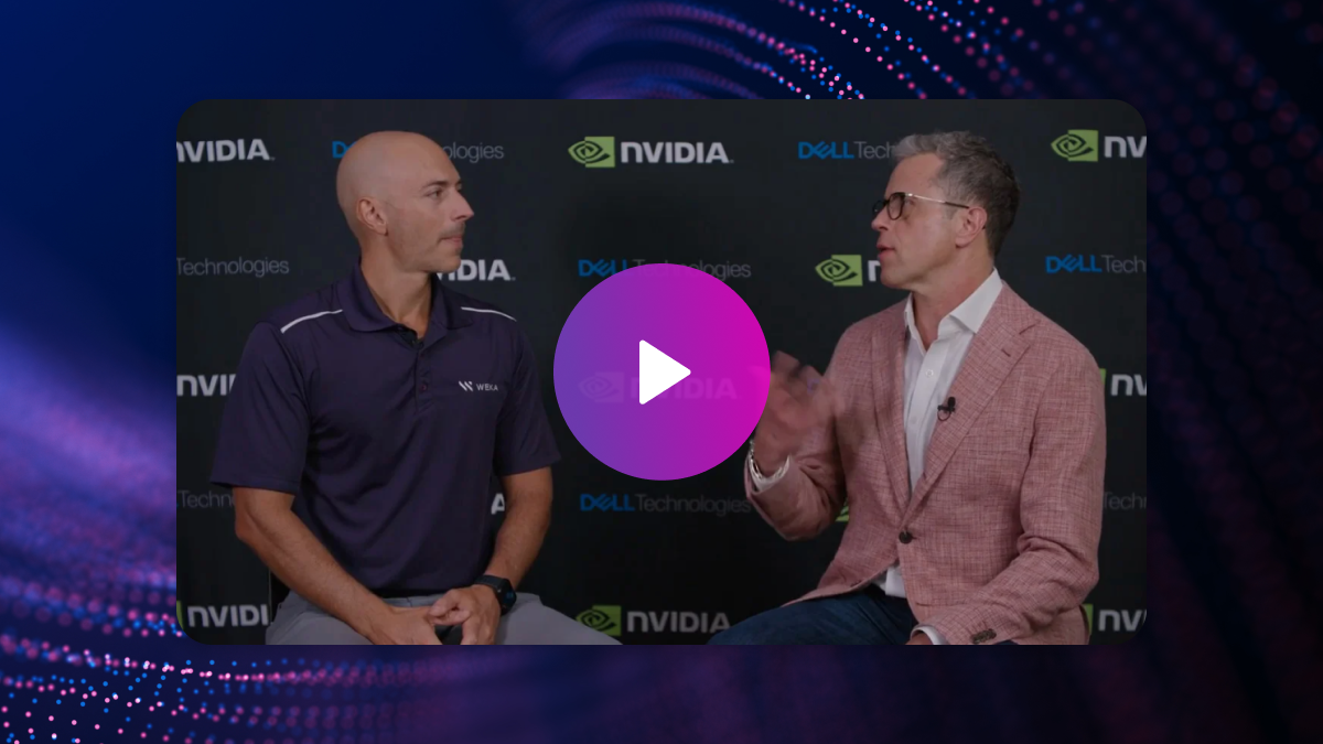 WEKA | Dell Technology World 22 Interview - WEKA